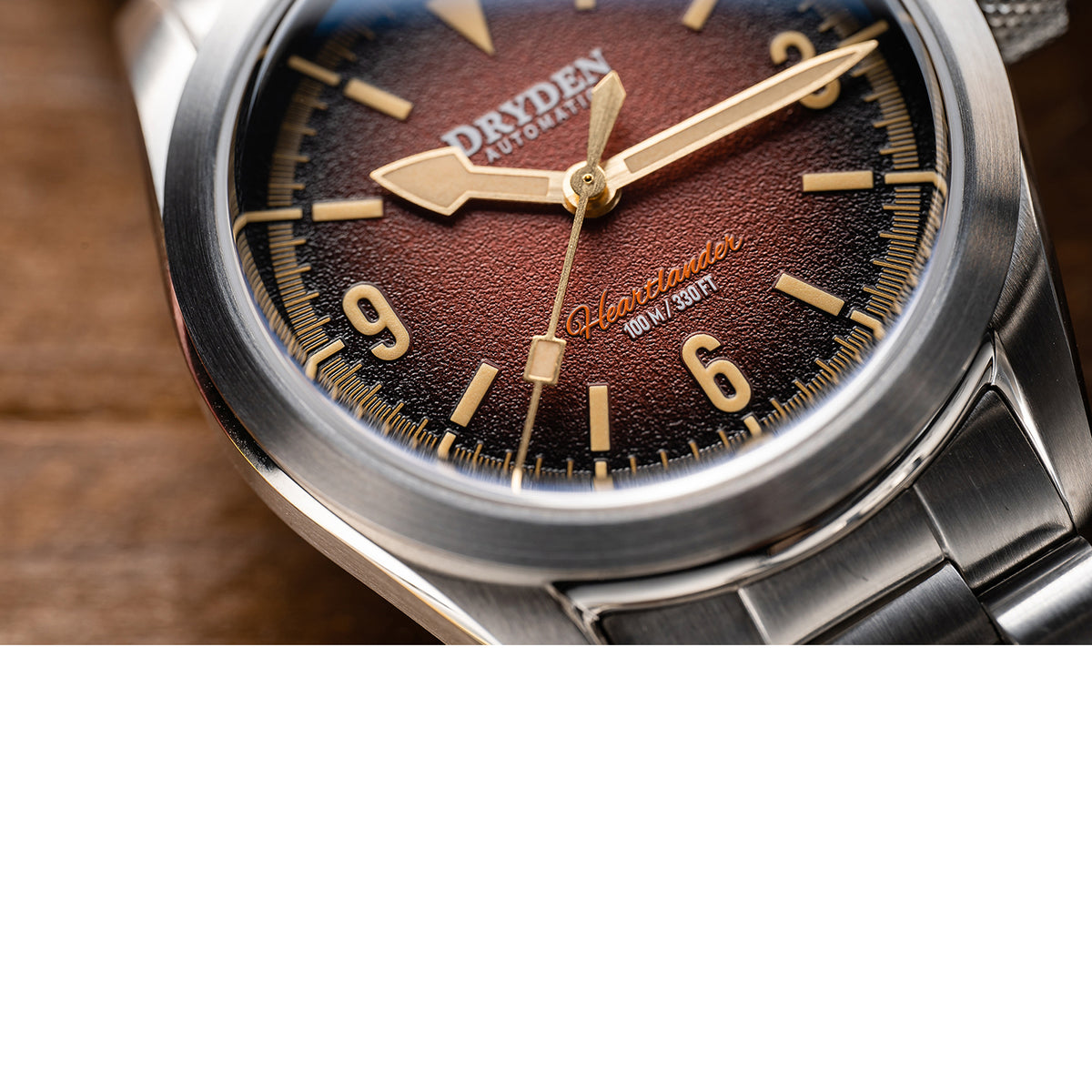 Dryden Heartlander Automatic Field Watch – Dryden Watch Co