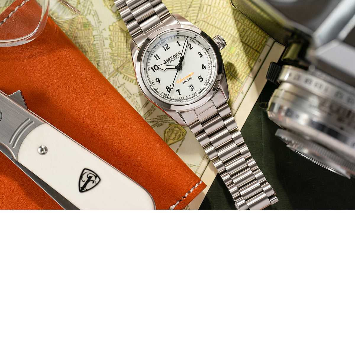 Dryden Heartlander Automatic Field Watch – Dryden Watch Co