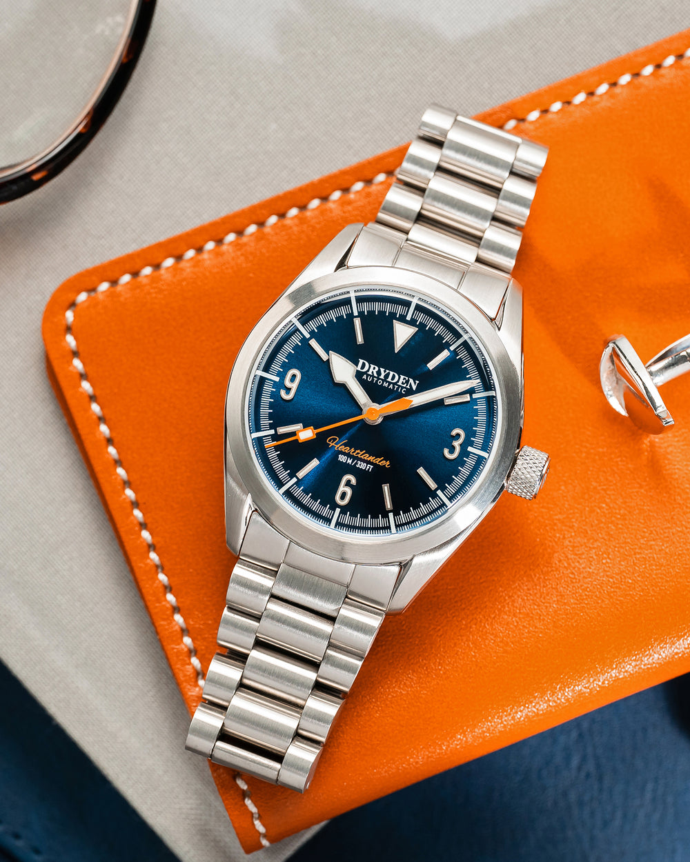 Dryden Heartlander Automatic Field Watch – Dryden Watch Co